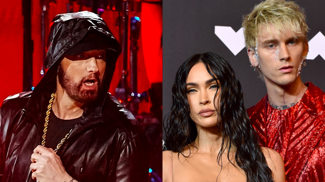 EMINEM DRAGGED INTO MACHINE GUN KELLY'S RUMORED BREAKUP WITH MEGAN FOX ...